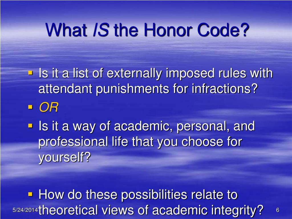 PPT - UCF Burnett Honors College Freshman Symposium: “Ethics, Integrity ...