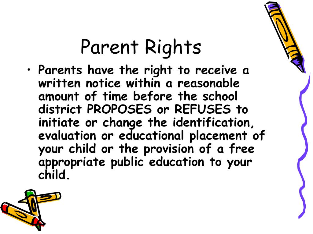 PPT - Parent Rights in Special Education PowerPoint Presentation, free ...