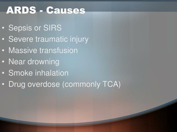 PPT - ARDS - Management PowerPoint Presentation - ID:802457