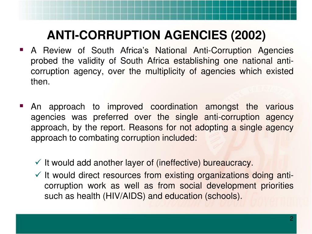 PPT - MAJOR TRENDS EMERGING FROM NATIONAL ANTI-CORRUPTION RESEARCH IN ...