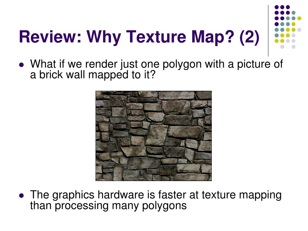 Ppt Texture Mapping Introduction And Basic Opengl Functionality Powerpoint Presentation Id