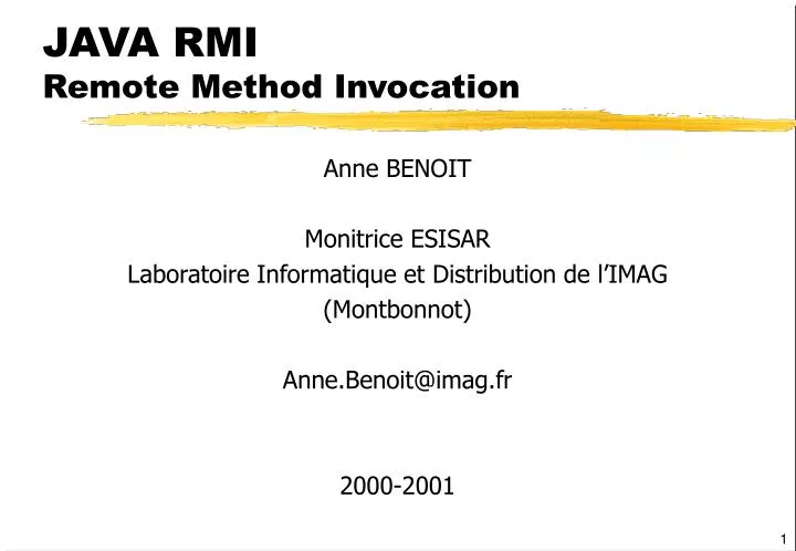 PPT - JAVA RMI Remote Method Invocation PowerPoint Presentation, free ... PPT - JAVA RMI Remote Method Invocation PowerPoint Presentation, free ...