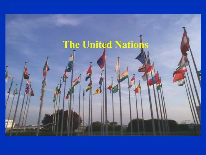 PPT - The United Nations PowerPoint Presentation, free download - ID:804071