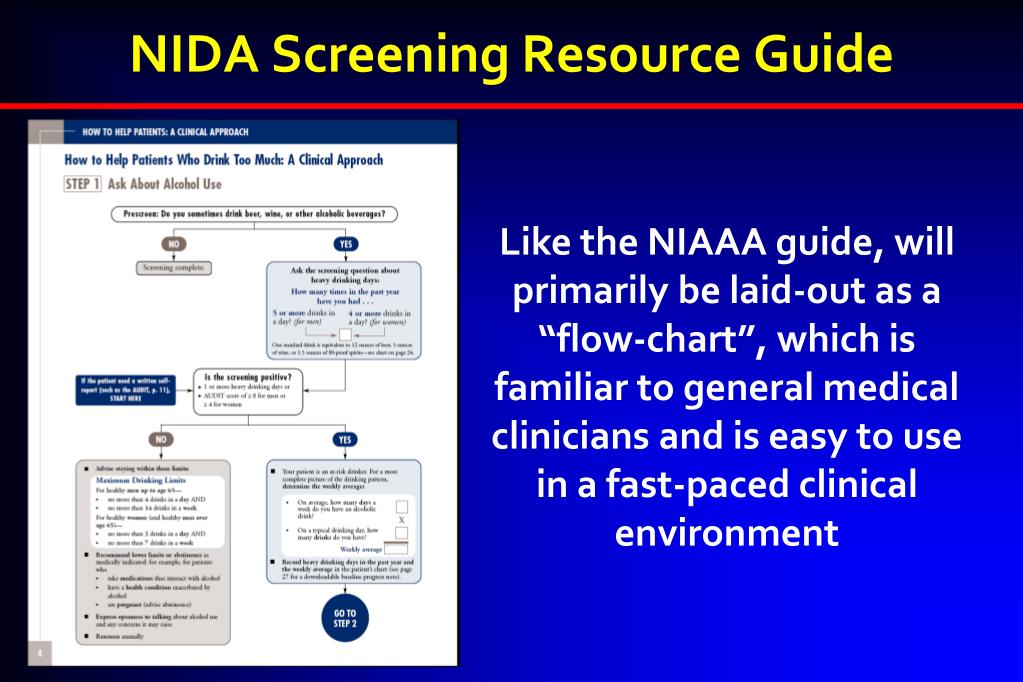 PPT - Mainstreaming Addictions in Medicine: Update on NIDA's SBIRT ...
