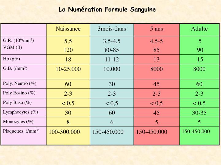 PPT - LES ANEMIES DE L’ENFANT PowerPoint Presentation - ID:805594