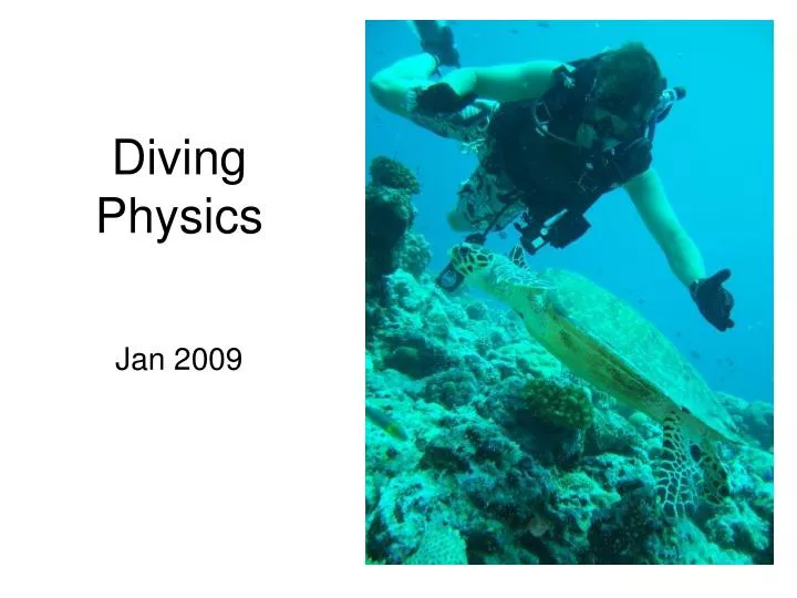 PPT - Diving Physics Jan 2009 PowerPoint Presentation, free download - ID:808666