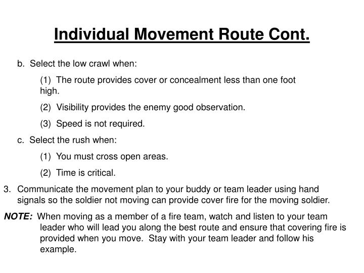 PPT - MOVE UNDER DIRECT FIRE PowerPoint Presentation - ID:810545