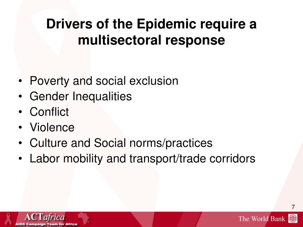 Ppt Importance Of Multisectoral Approach In Addressing Hiv Aids In