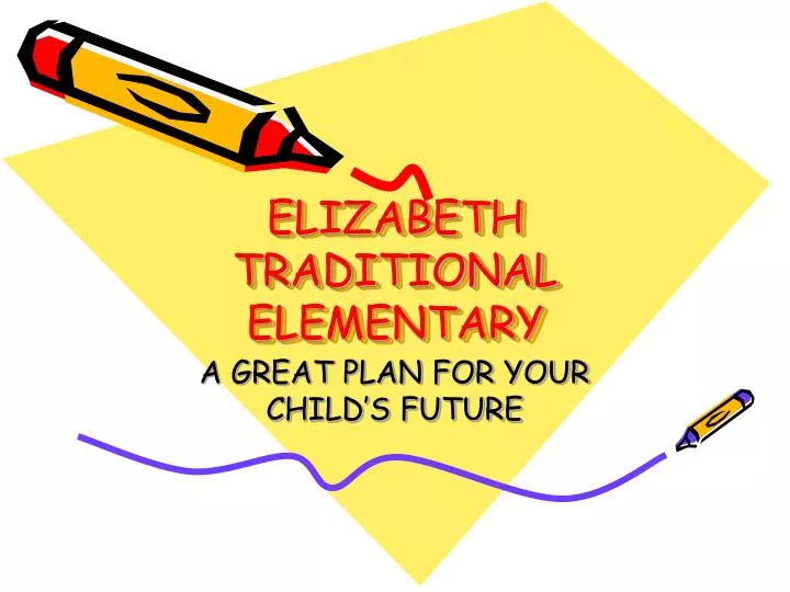 PPT - ELIZABETH TRADITIONAL ELEMENTARY PowerPoint Presentation, free ...