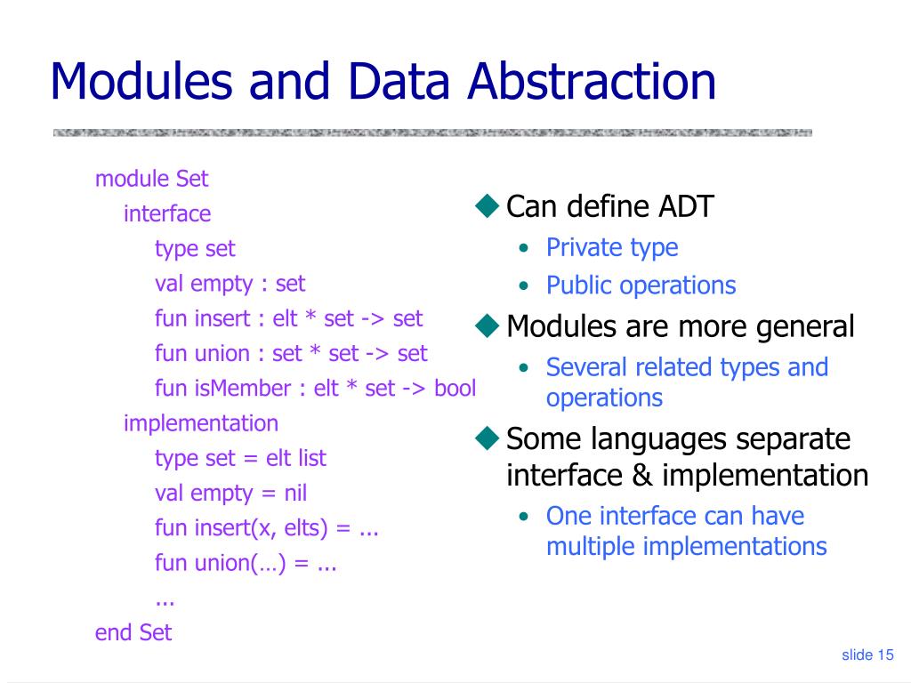 Ppt Modularity And Object Oriented Programming Powerpoint Presentation Id813948