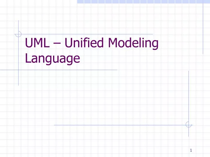 PPT - UML – Unified Modeling Language PowerPoint Presentation, free ...