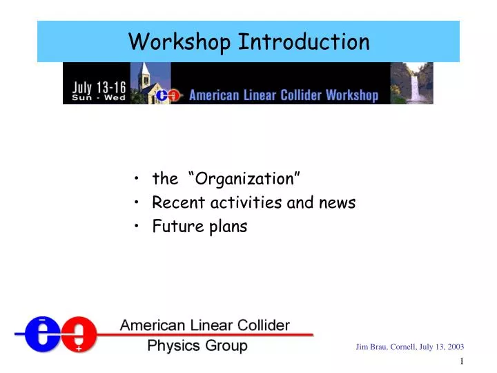 PPT - Workshop Introduction PowerPoint Presentation, free download - ID ...