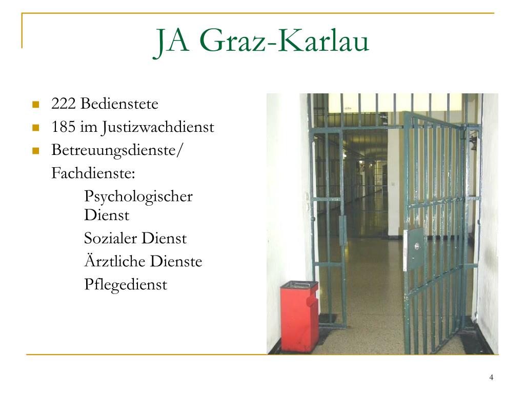 PPT - Die Drogenproblematik in Österreichs Haftanstalten anhand des ...