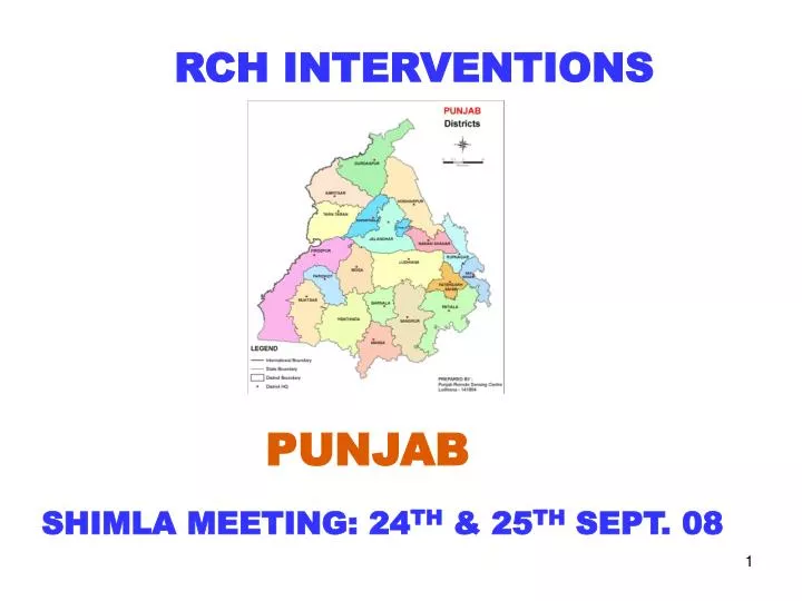 PPT - RCH INTERVENTIONS PowerPoint Presentation, free download - ID:815960