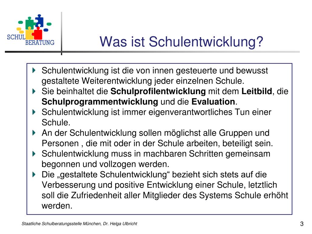 Schulprogrammentwicklung