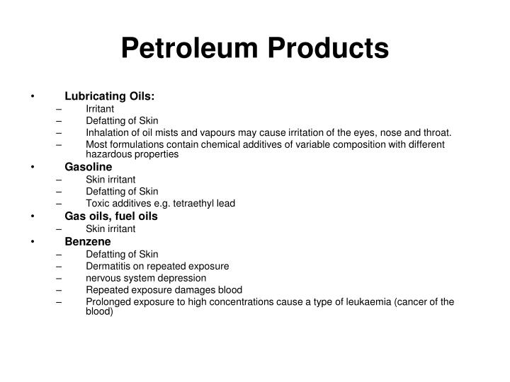 PPT - 4 - EXAMPLES OF HAZARDOUS SUBSTANCES/PROCESSES PowerPoint ...