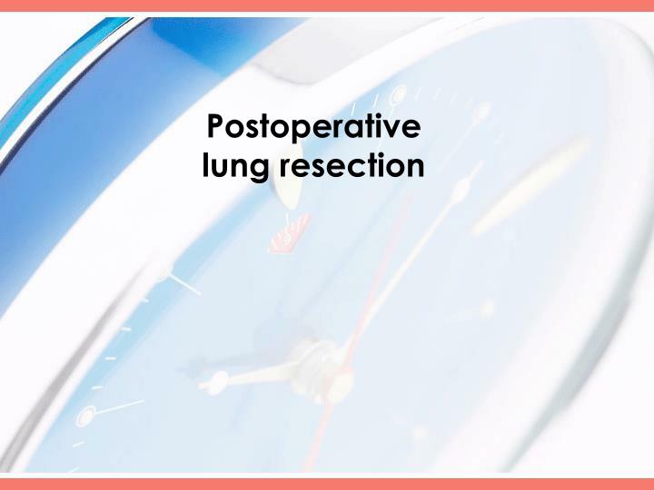 PPT - Lung resection PowerPoint Presentation - ID:819564