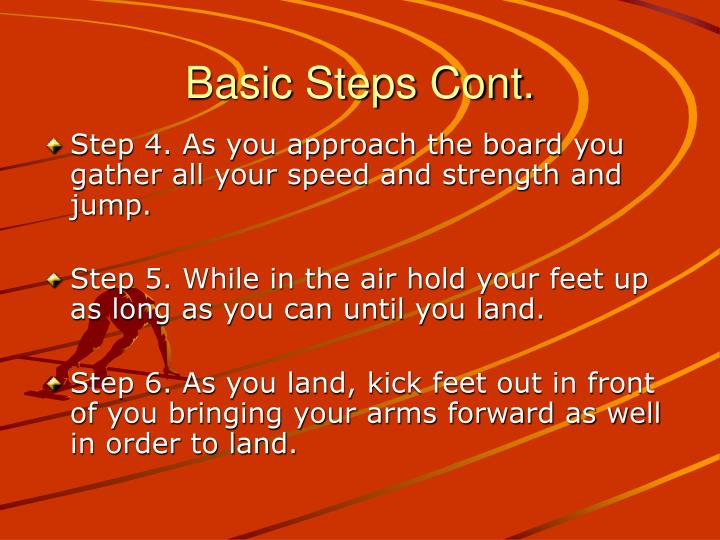 PPT - Learning How to Long Jump PowerPoint Presentation - ID:819779