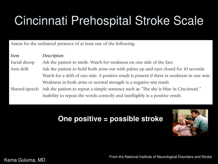 Ppt Stroke Systems And Stroke Scales In The Management Of Acute