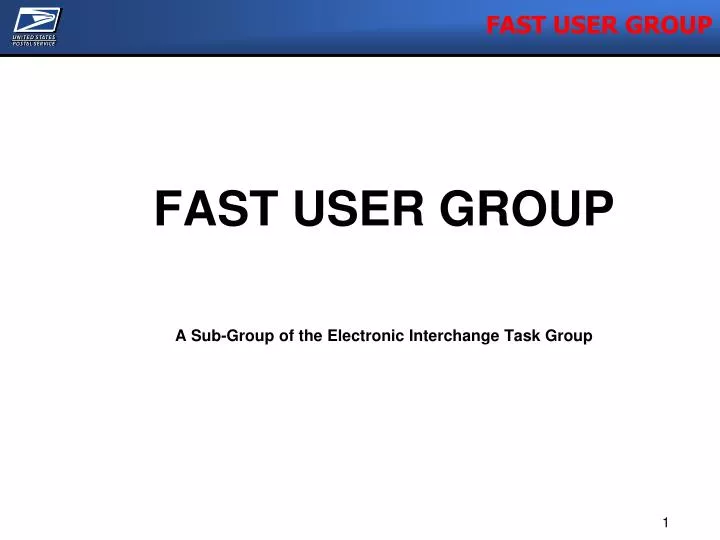 PPT - FAST USER GROUP PowerPoint Presentation, free download - ID:821230