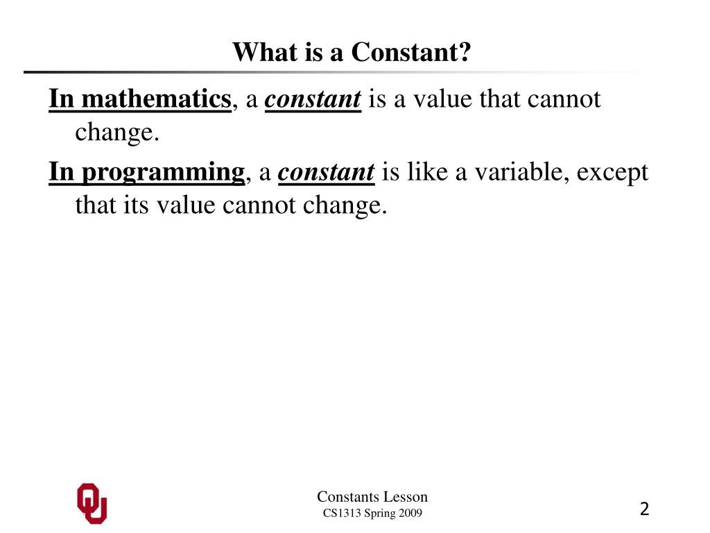 Difference Between Consistent And Constant Definition