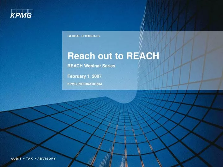 PPT - Reach out to REACH PowerPoint Presentation, free download - ID:821485
