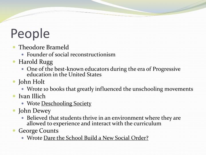 PPT - Social Reconstructionism PowerPoint Presentation - ID:821554