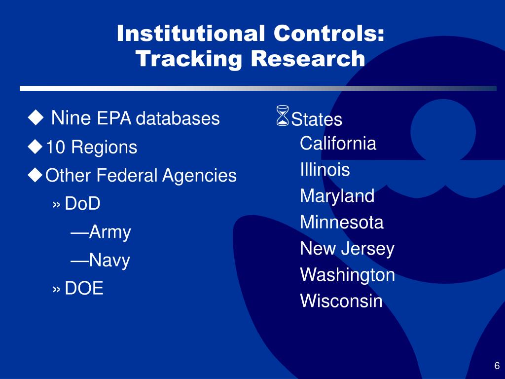 PPT - Institutional Controls LTS “Framework” EPA Post-ROD Authority ...