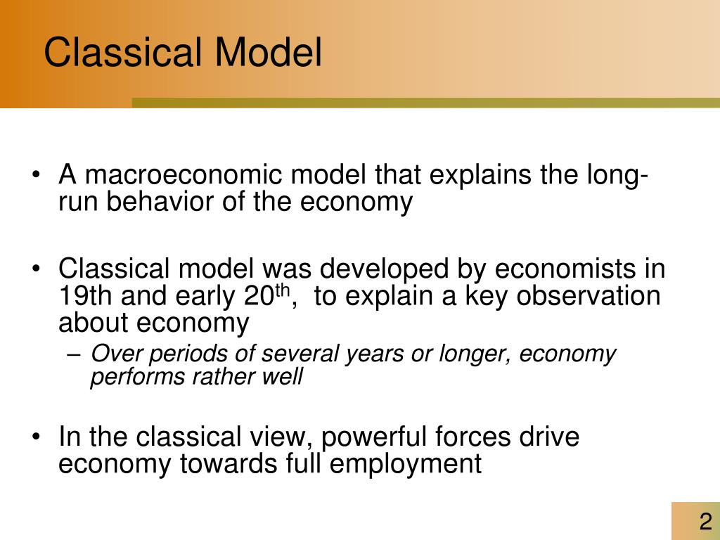 PPT The Classical Long Run Model PowerPoint Presentation Free PPT The Classical Long Run Model PowerPoint Presentation Free