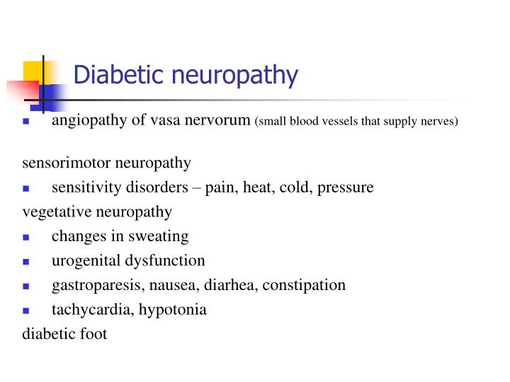 PPT - Diabetes mellitus Acute and chronic complications PowerPoint ...