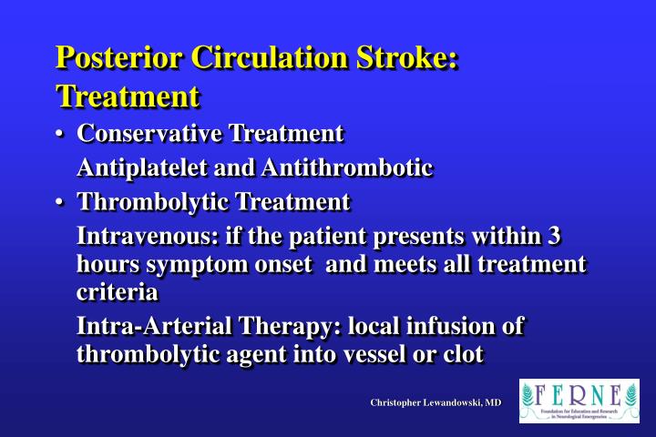 PPT - Posterior Circulation Stroke PowerPoint Presentation - ID:822160