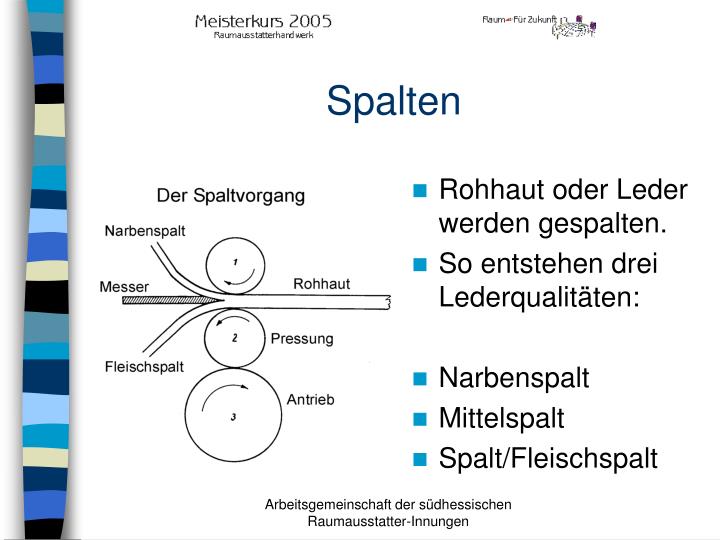 PPT - Von der Tierhaut zum Leder PowerPoint Presentation - ID:822471