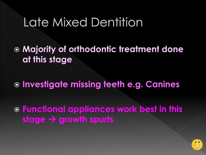 PPT - Timing of Orthodontic Treatment PowerPoint Presentation - ID:824905