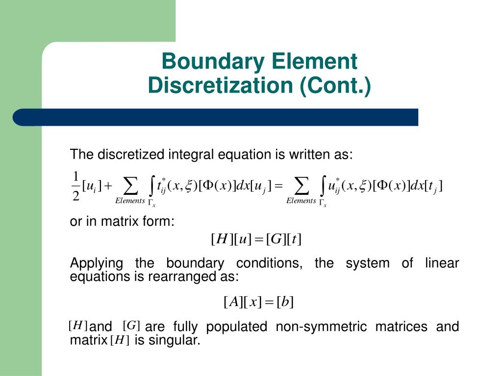 PPT - Point-wise Discretization Errors in Boundary Element Method for ... PPT - Point-wise Discretization Errors in Boundary Element Method for ...