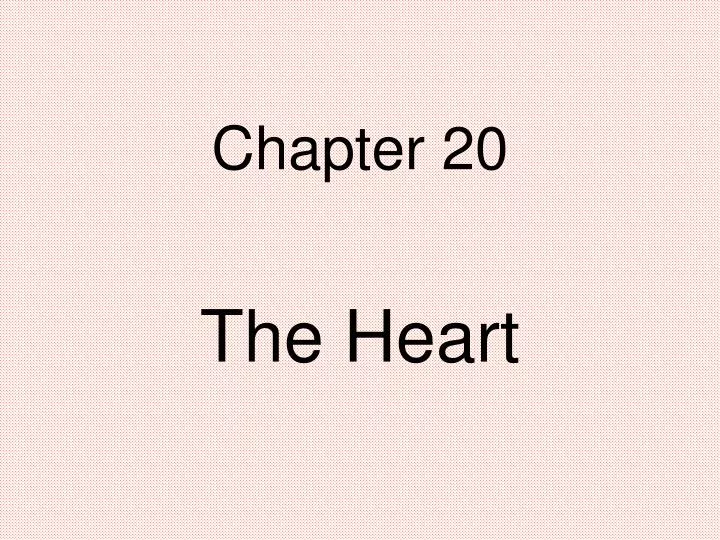 PPT - Chapter 20 PowerPoint Presentation, free download - ID:825011