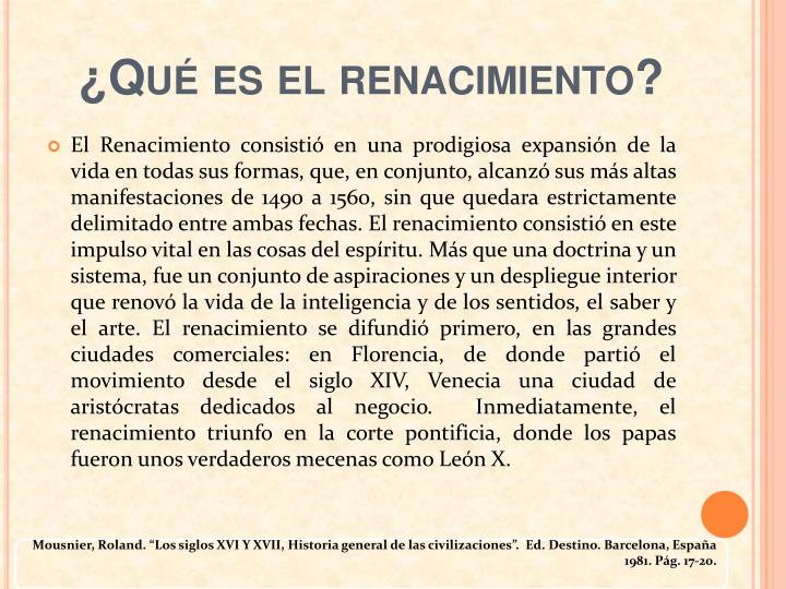 PPT - EL RENACIMIENTO PowerPoint Presentation - ID:826233