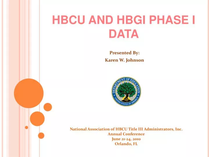 PPT - HBCU AND HBGI PHASE I DATA PowerPoint Presentation, free download ...