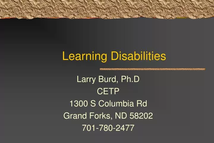 PPT - Learning Disabilities PowerPoint Presentation, free download - ID ... PPT - Learning Disabilities PowerPoint Presentation, free download - ID ...