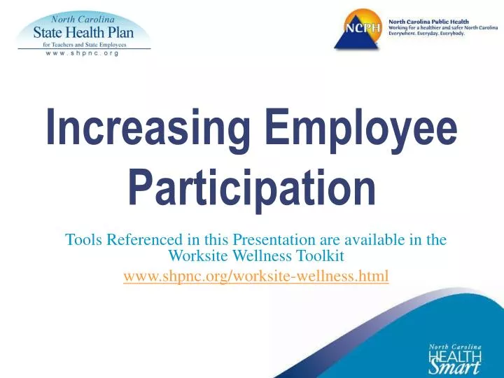 PPT - Increasing Employee Participation PowerPoint Presentation, free ... PPT - Increasing Employee Participation PowerPoint Presentation, free ...