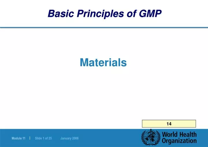 PPT - Basic Principles of GMP PowerPoint Presentation, free download ...