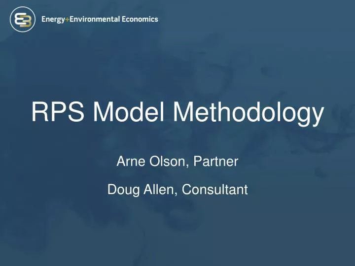 PPT - RPS Model Methodology PowerPoint Presentation, free download - ID ...