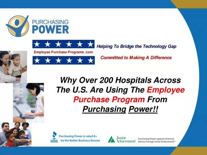 PPT - Why Over 200 Hospitals Across The U.S. Are Using The Employee ...