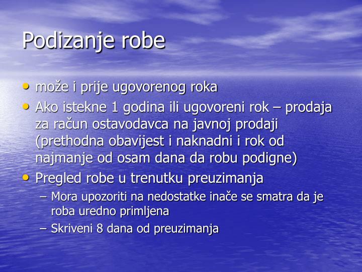 PPT - Ugovor o otpremi Ugovor o kontroli robe Ugovor o uskladištenju ...