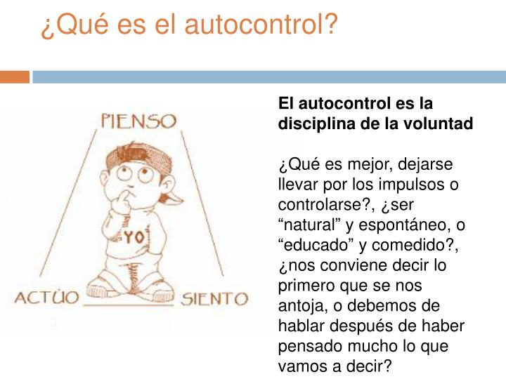 PPT - Disciplina como generador de Autocontrol PowerPoint Presentation ...