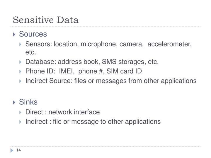 PPT - TaintDroid : An Information-Flow Tracking System for Realtime ...