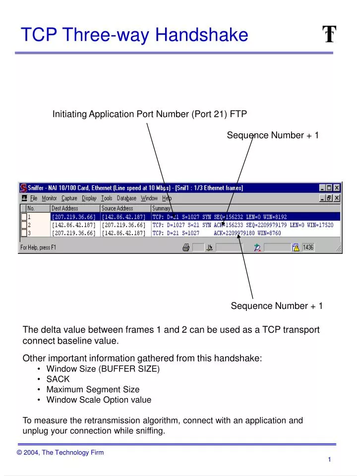 PPT - TCP Three-way Handshake PowerPoint Presentation, free download ...