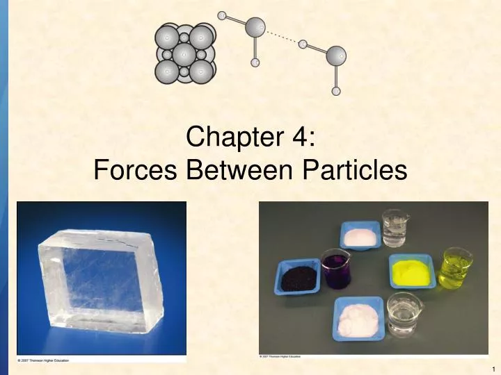 PPT - Chapter 4: Forces Between Particles PowerPoint Presentation, free ...