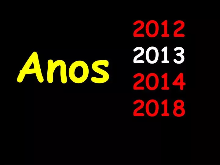 PPT - Anos PowerPoint Presentation, free download - ID:831974