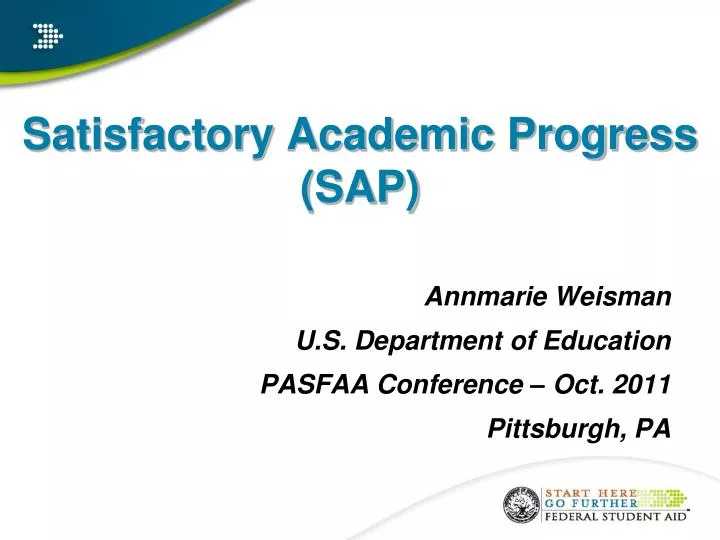 PPT - Satisfactory Academic Progress (SAP) PowerPoint Presentation ...