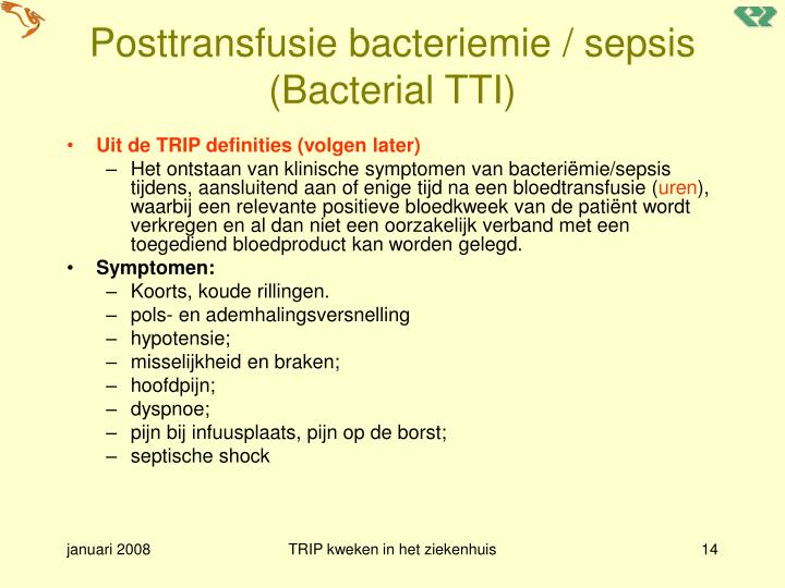 PPT - Bacteriële Contaminatie in Bloedproducten PowerPoint Presentation ...